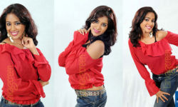 Sandani Fernando Hot Bike Photoshoot